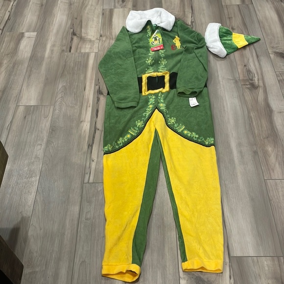 ELF | Other | Nwt Elf Union Suit With Hat One Piece Costume | Poshmark
